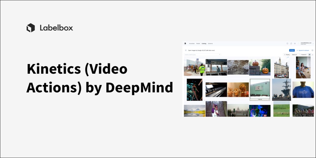 Kinetics (Video Actions) by DeepMind